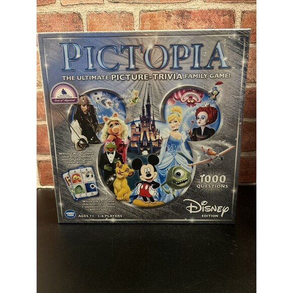 Disney | Games | Pictopia Disney Edition The Ultimate Picture Trivia ...